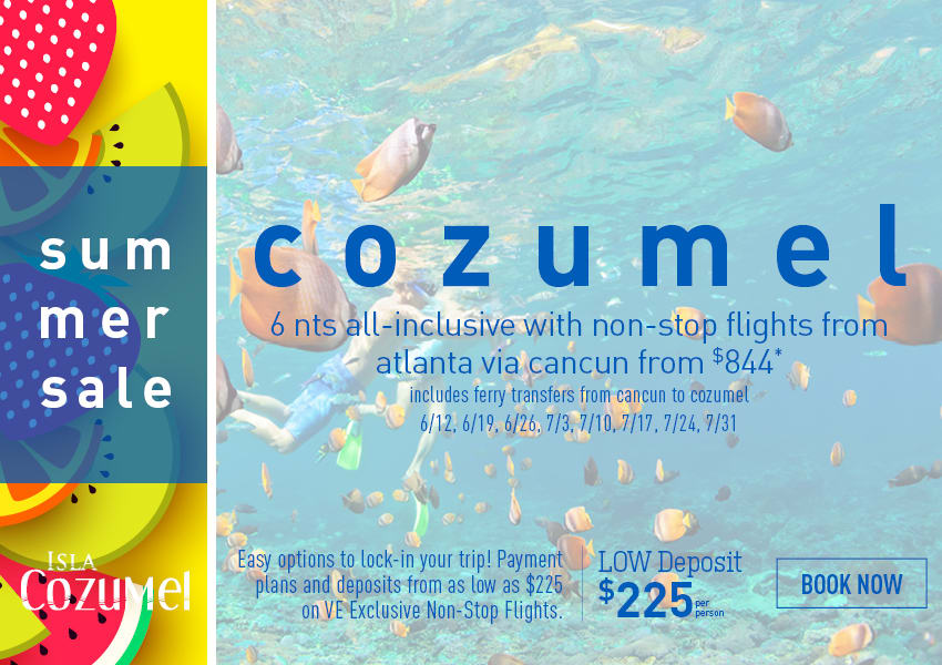 Atlanta to Cozumel All-Inclusive Vacation Packages - The Best Deals ...