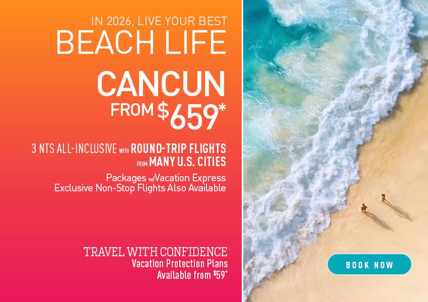 All-Inclusive Vacation Packages. Your gateway to Cancun, Jamaica, Punta ...