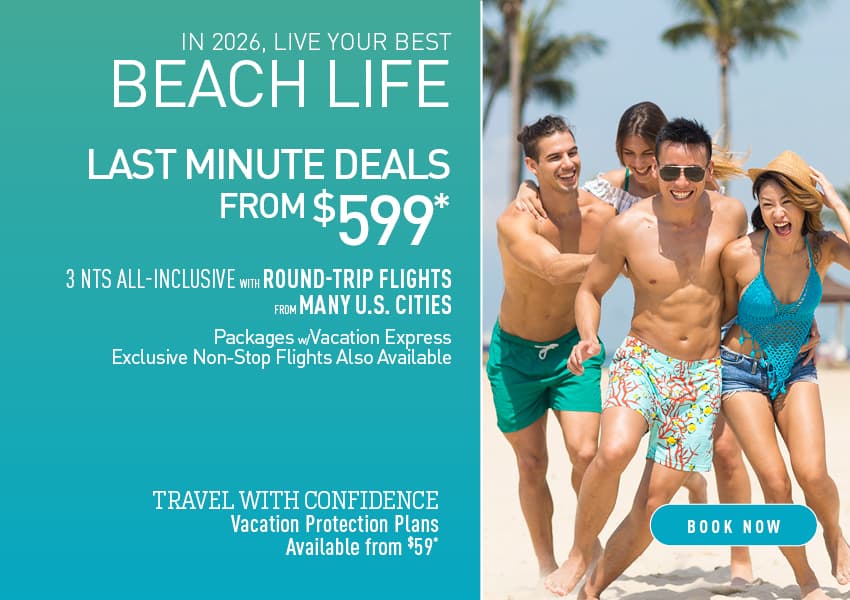 All-Inclusive Vacation Packages. Your gateway to Cancun, Jamaica, Punta ...